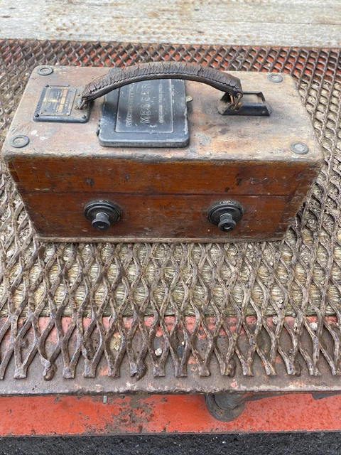 VINTAGE MEGGER INSULATION tester £37.12 - PicClick UK