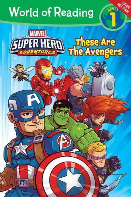 WORLD OF READING Super Hero Adventures: These are the Avengers (Level 1 ...