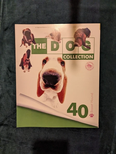 THE DOG COLLECTION Magazine Issue #40 Basset Hound - including Soft Toy ...