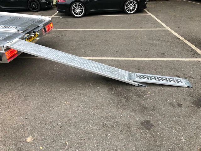 ALUMINUM CAR LOADING ramp extensions for recovery trucks. £204.00 ...
