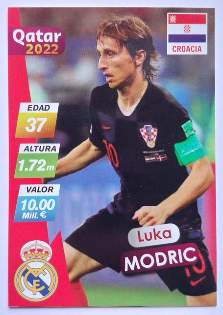 QATAR 2022 EC CARD #002 LUKA MODRIC FIFA WORLD CUP South America Peru ...