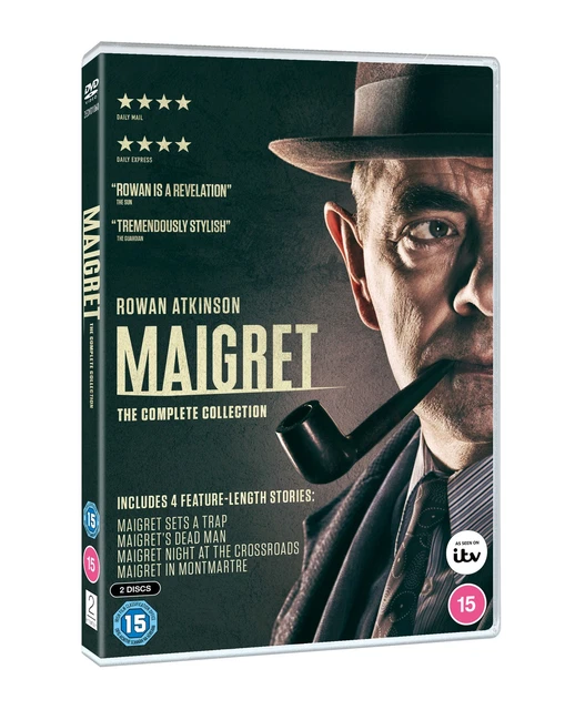 MAIGRET: THE COMPLETE Collection (DVD) Rowan Atkinson Leo Staar (UK ...