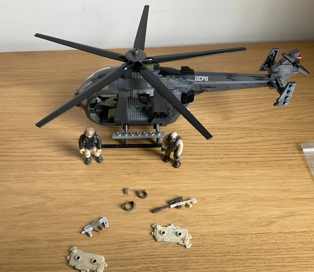 MEGA CONSTRUX CALL of Duty Special Ops Copter Custom Build £74.99 ...