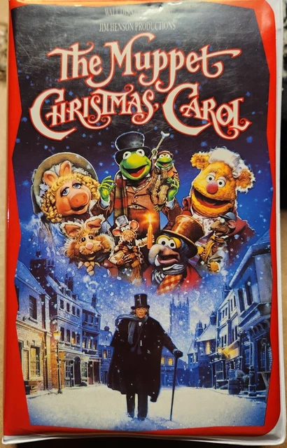 DISNEY THE MUPPET Christmas Carol VHS White Clam Shell Jim Hansen £4.76 ...
