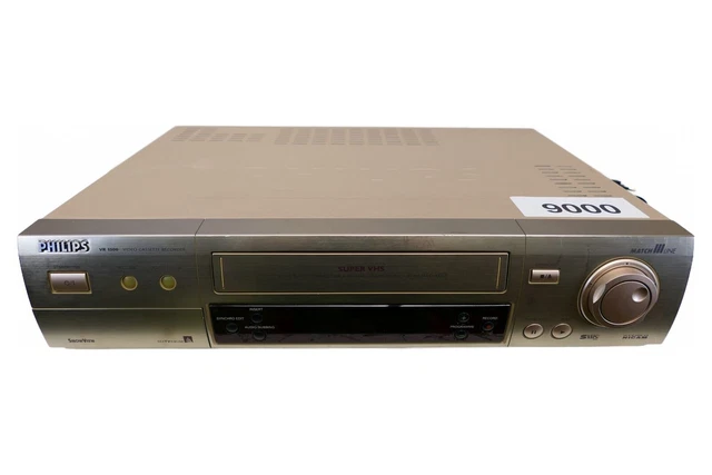 PHILIPS VR1500 | Super VHS Recorder | Time Base Corrector (TBC / NR ...