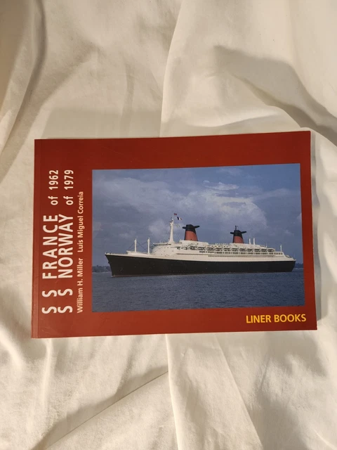 FRENCH LINE - Maritime Book SS FRANCE of 1962 / SS NORWAY of 1979 liner ...