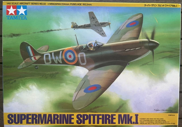 MAQUETTE AVION SUPERMARINE Spitfire Mk.I au 1/48 marque Tamiya EUR 19,90 - PicClick FR