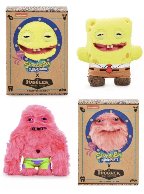 FUGGLER X SPONGEBOB Squarepants & Patrick Star Funny Ugly Monsters 2 X ...
