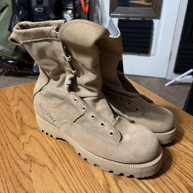 BELLEVILLE C790 WATERPROOF Flight & Combat Military Boots Gore-Tex 8 R ...