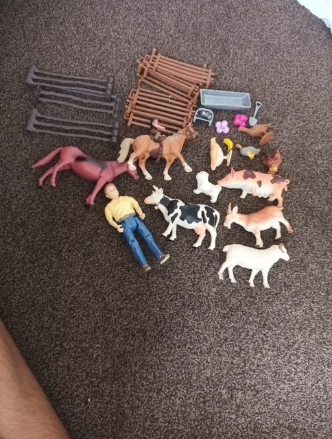 FARM ANIMAL FIGURES £5.43 - PicClick UK
