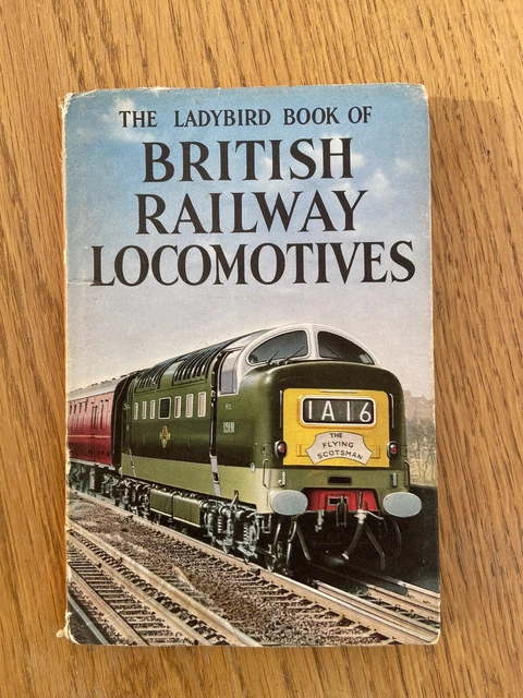 VINTAGE LADYBIRD BOOK Series 584 British Railway Locomotives Buff Cover ...