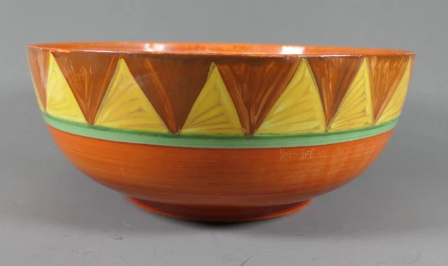 ART DECO WILKINSON Pottery Early Clarice Cliff Bizarre Geometric ...