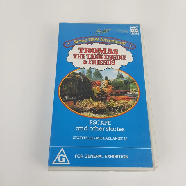 THOMAS THE TANK Engine & Friends VHS Thomas And Stepney 1995 Video Tape ...