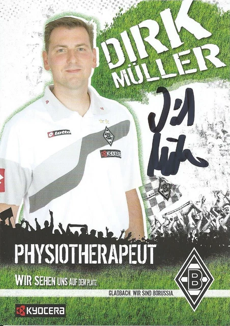 DIRK MÜLLER - Borussia Mönchengladbach - Saison 2007/2008 -Autogrammkarte EUR 1,00 - PicClick DE