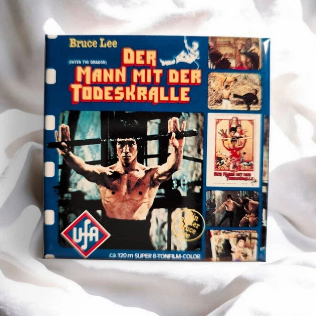 BRUCE LEE DER Mann mit der Todeskralle | Kühlschrankmagnet | Super 8 ...