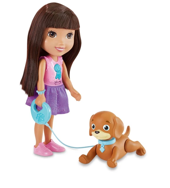 FISHER-PRICE NICKELODEON DORA the Explorer Train & Play Dora & Perrito ...