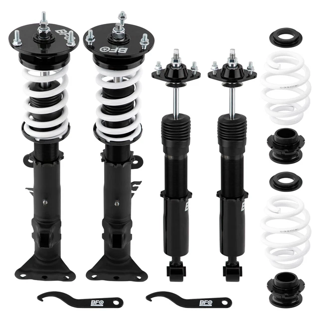 ADJUSTABLE COILOVER COILOVERS Kit Shock Suspension for BMW E36 91-99 3 ...