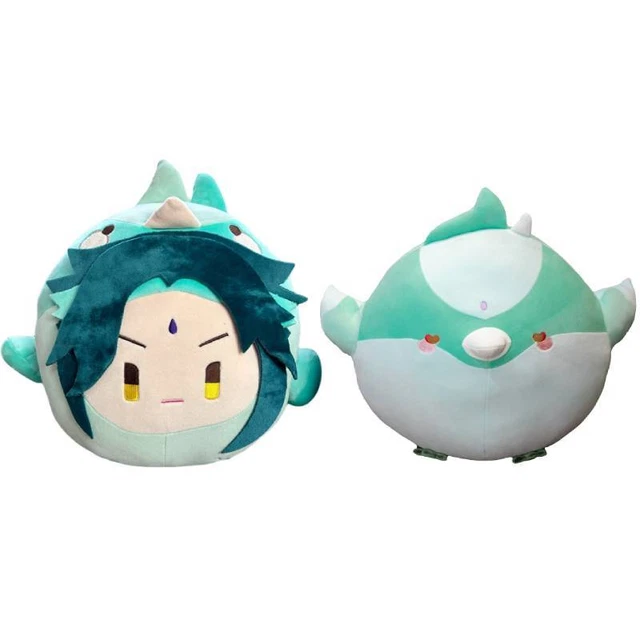 SUPER CUTE GENSHIN Impact Xiao Plush Stuffed Animal Toy Golden Winged ...