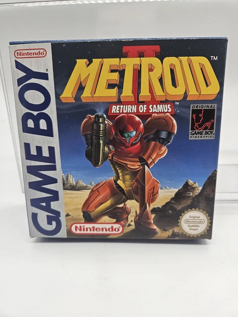METROID II (2) Return of Samus - Nintendo Game Boy Gameboy Cib Ovp Box ...