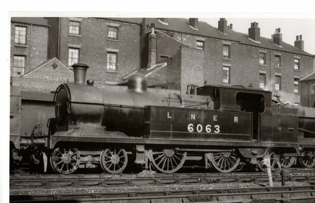 RAIL PHOTO LNER GCR 442t C13 6063 Sheffield Neepsend shed £2.39 ...
