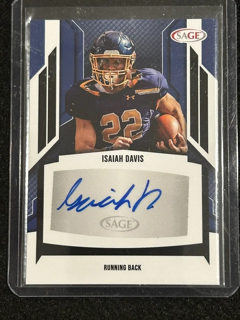 2024 SAGE ISAIAH Davis #A-ID schwarz Auto South Dakota/NY Jets EUR 0,92 ...