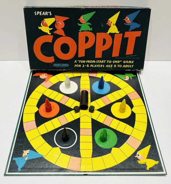 COPPIT VINTAGE 1964 Board Game Spears Game 100% Complete £24.12 ...