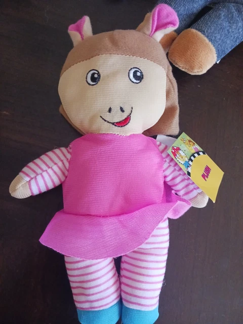 PBS KIDS ARTHUR DW Stuffed Doll Plush Dora Winifred Stuffed Toy New! £0 ...