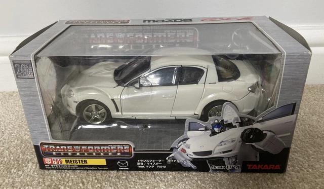 HASBRO TRANSFORMERS ALTERNATORI Binaltech Mazda RX8 MEISTER JAZZ In ...