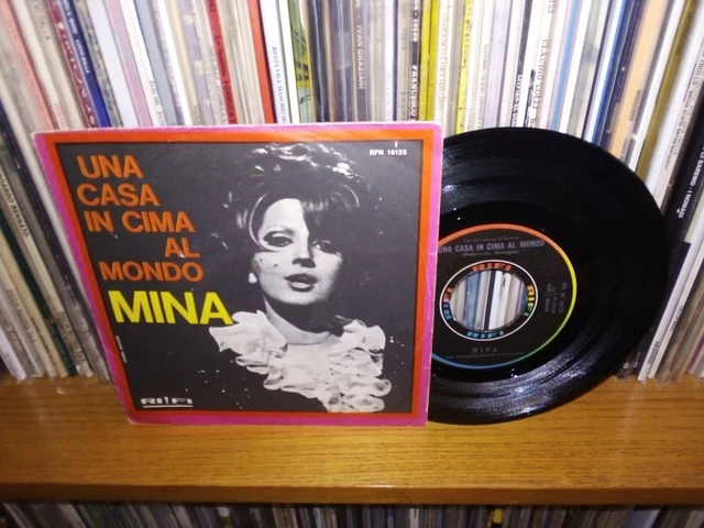 MINA - UNA casa in cima al mondo. Vinile 45 giri; Originale RI FI (1966) Raro ! EUR 5,00 ...