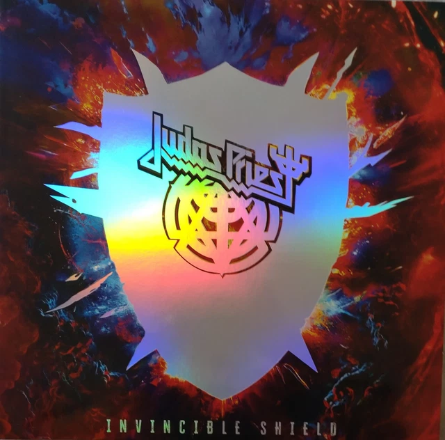 JUDAS PRIEST INVINCIBLE Shield Holographic Vinyl LP /2000 Brand New EUR ...