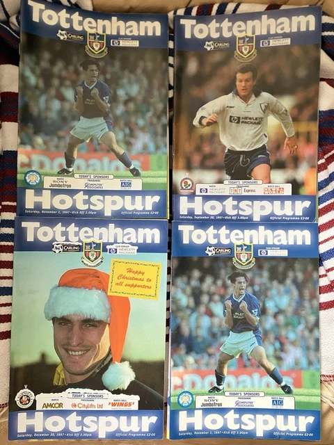 KLINSMANN SIGNED POSTER, Gazza Auto,17 Tottenham Spurs Homes 96-99 A ...