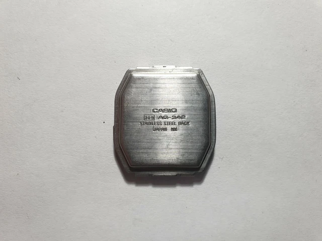 FONDO LUNETA TAPA reloj CASIO AQ-342 original watch case back EUR 5,00 ...