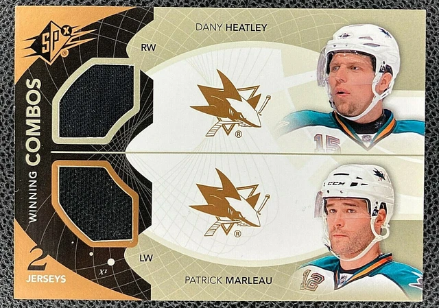2010-11 COMBOS GAGNANTS SPx #WCMH Patrick Marleau/Dany Heatley EUR 12 ...