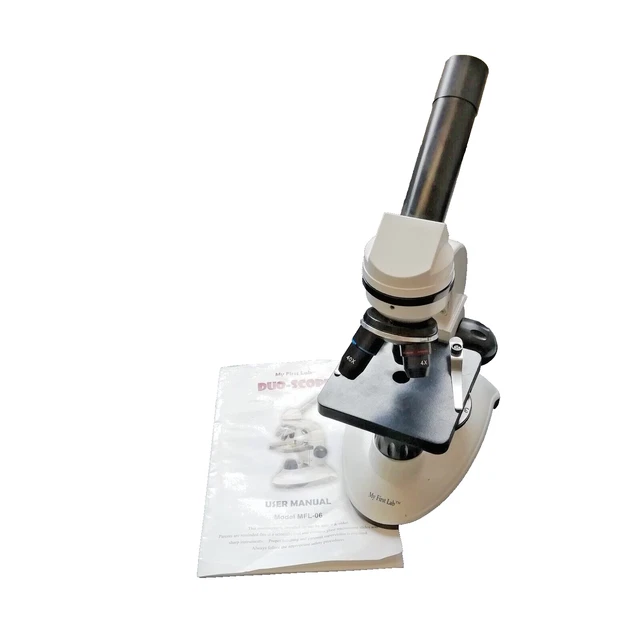 MY FIRST LAB Duo-Scope Kids Childs Microscope & User Manual £4.99 ...