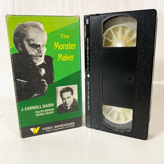 THE MONSTER MAKER (Horror VHS) Video Warehouse Release £27.44 - PicClick UK