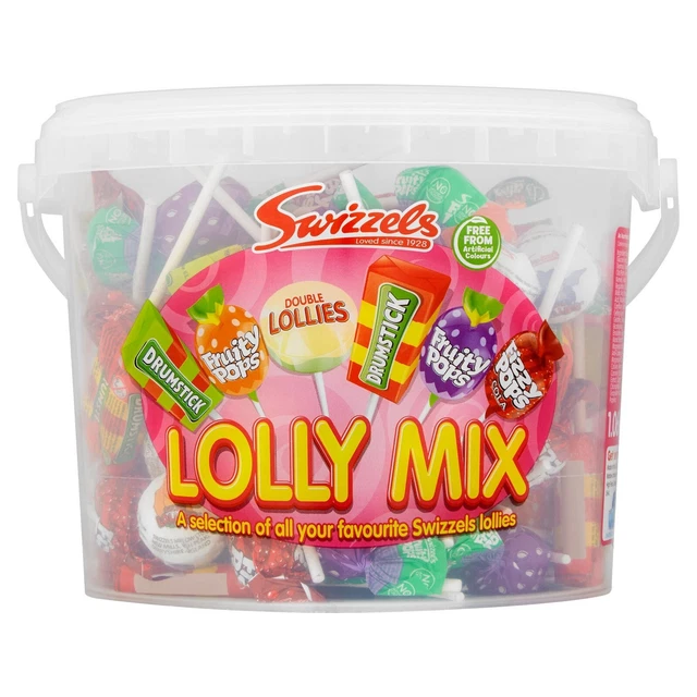 SWIZZELS LOLLY MIX Large Bucket 1kg £14.14 - PicClick UK
