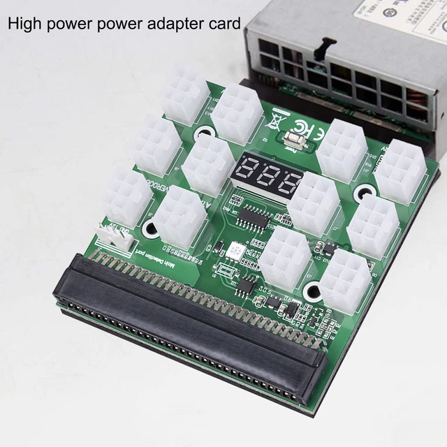 POWER BREAKOUT BOARD 6Pin Voltmeter LED Display Power Conversion Module ...