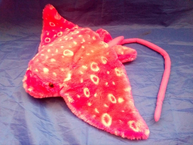 WILD REPUBLIC PINK Sting Ray Soft Toy £12.48 - PicClick UK