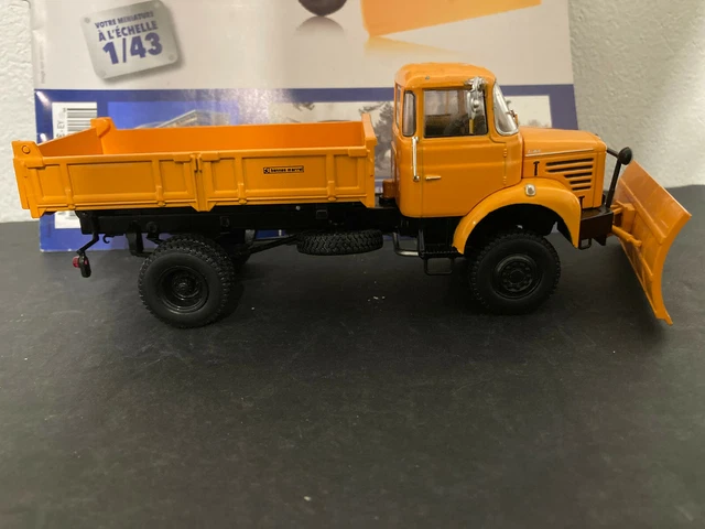 1/43 IXO BERLIET L64-6 M3 4X4 chasse-neige TBE sans boite + son Fascicule N°10 EUR 19,99 ...