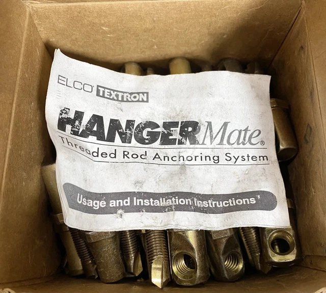 HANGERMATE SIDE MOUNT Self Drilling Internally Threaded Metal Anchor 3/ ...