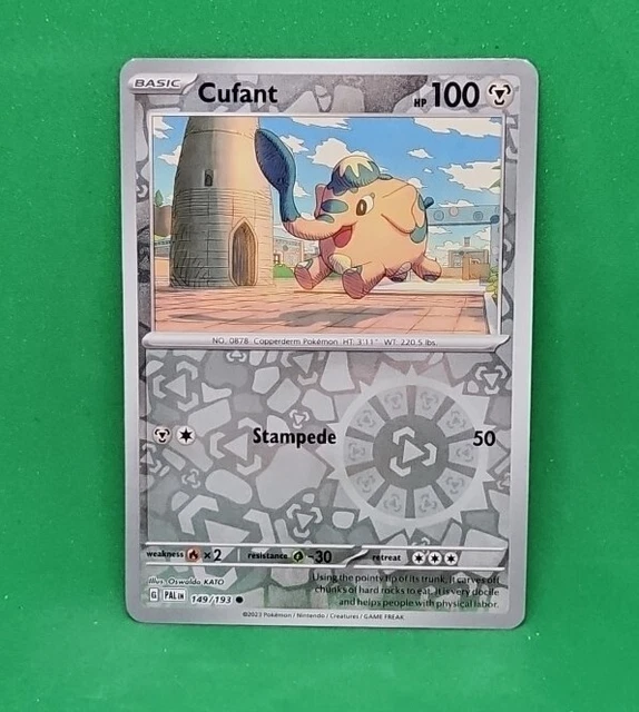 TCG :S&V PALDEA EVOLVED : Pokemon Card: Cufant/ Common Reverse Holo ...