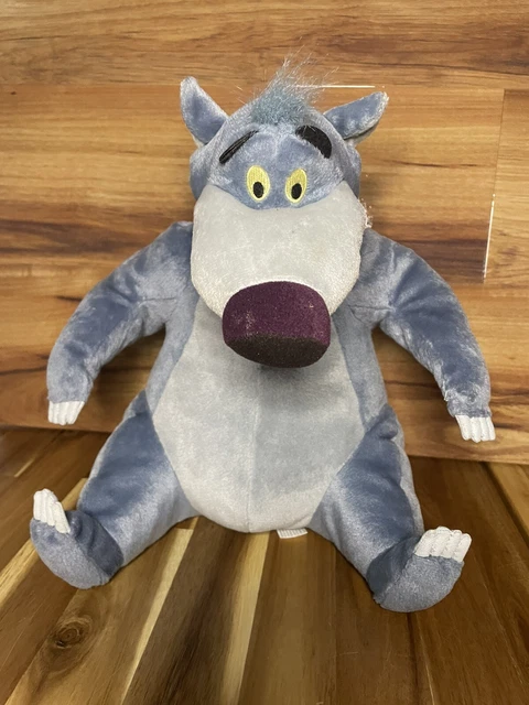 DISNEY STORE BLUE Baloo The Bear Plush From The Jungle Book Stuffed ...