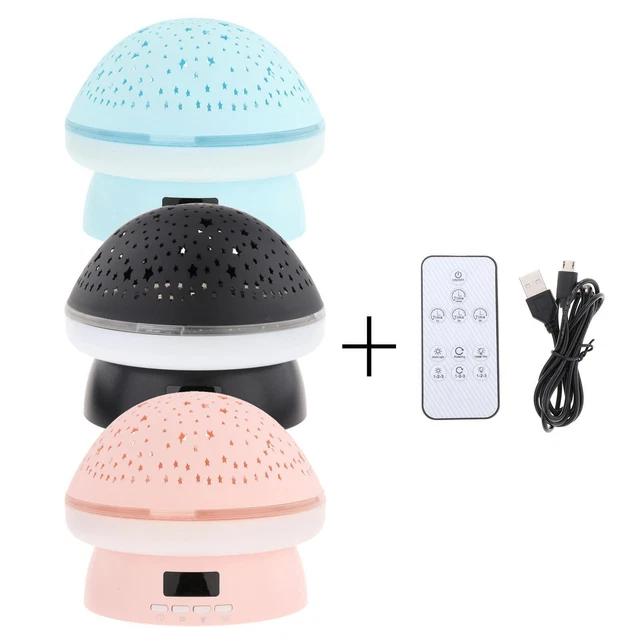 ROOF LED GALAXY Projector Light Remote Control USB Romantic Lamp Party ...