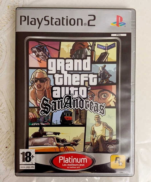GRAND THEFT AUTO San Andreas GTA - PlayStation 2 PS2 - PAL - Complete £ ...