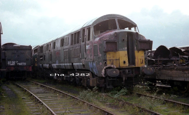 ORIGINAL RAILWAY TRAIN NEGATIVE Diesel Hydraulic loco Warship class ...