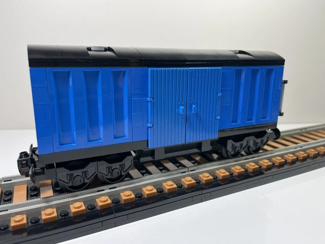 LEGO VINTAGE MOC Cargo Carriage Trains 12V 9V Classic Town City $99.95 ...