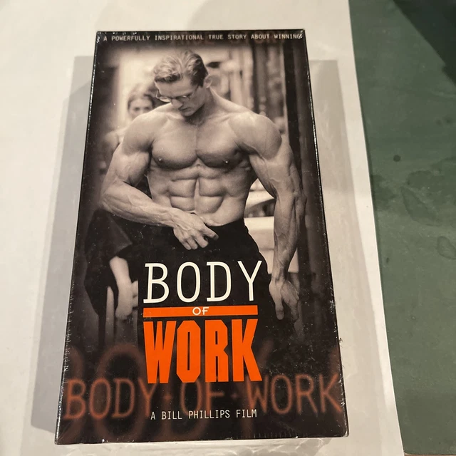 BODY OF WORK VHS Video Tape Bill Phillips Bodybuilding - 1998 New/Sealed £3.67 - PicClick UK