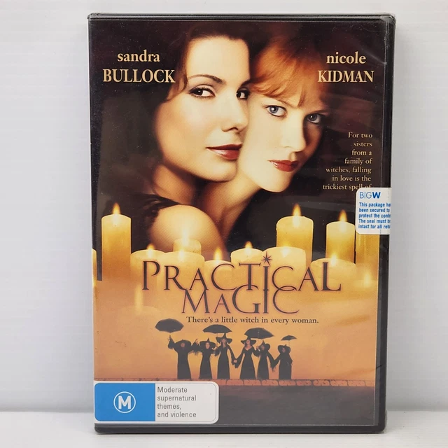 PRACTICAL MAGIC DVD Movie 1998 Sandra Bullock Nicole Kidman Comedy ...