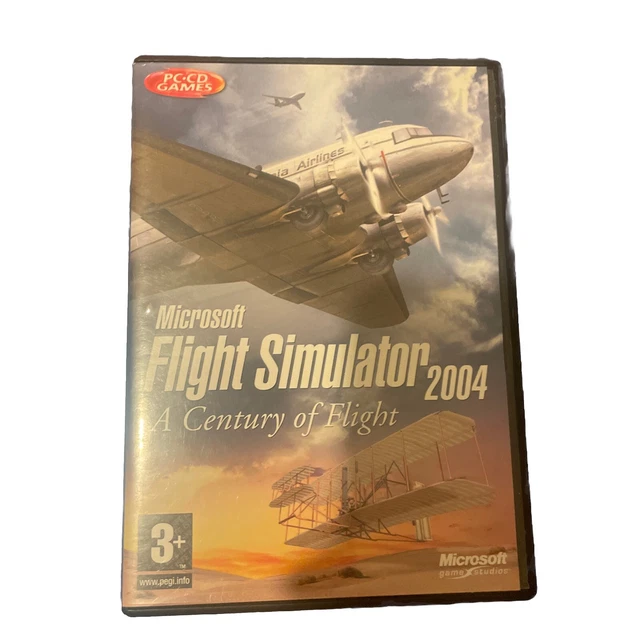 MICROSOFT FLIGHT SIMULATOR 2004 A Century of Flight (PC) - 3 Discs - No ...