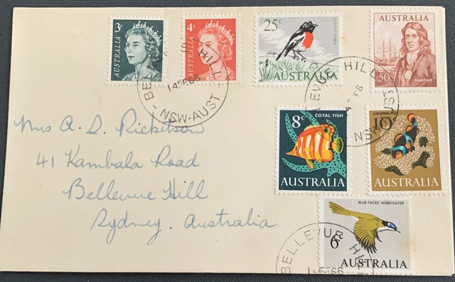AUSTRALIA FDC 1966 Definitive Stamps $3.25 - PicClick AU